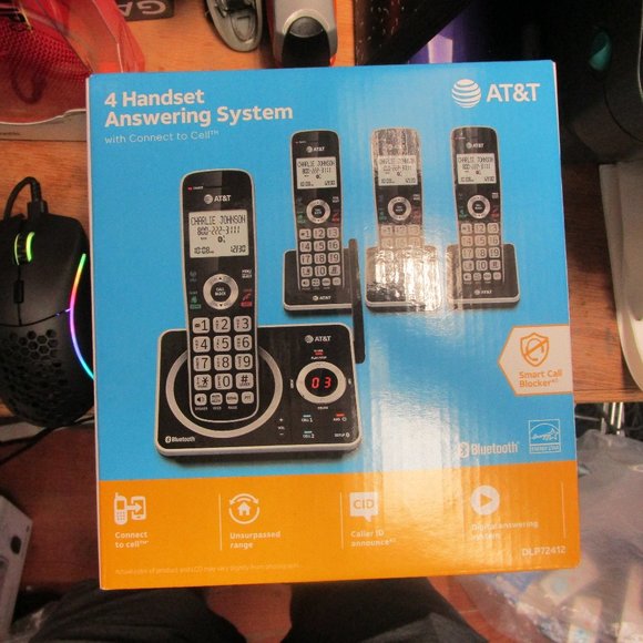 at&t | Cell Phones & Accessories | Att 4 Handset Answering System ...